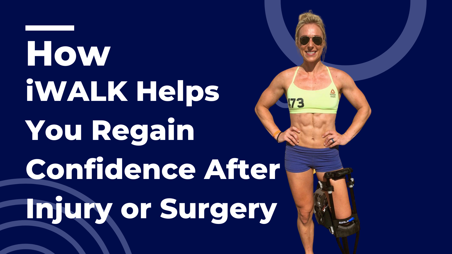 7 Exercises to Help You Stay in Shape While on Crutches | iWALKFree